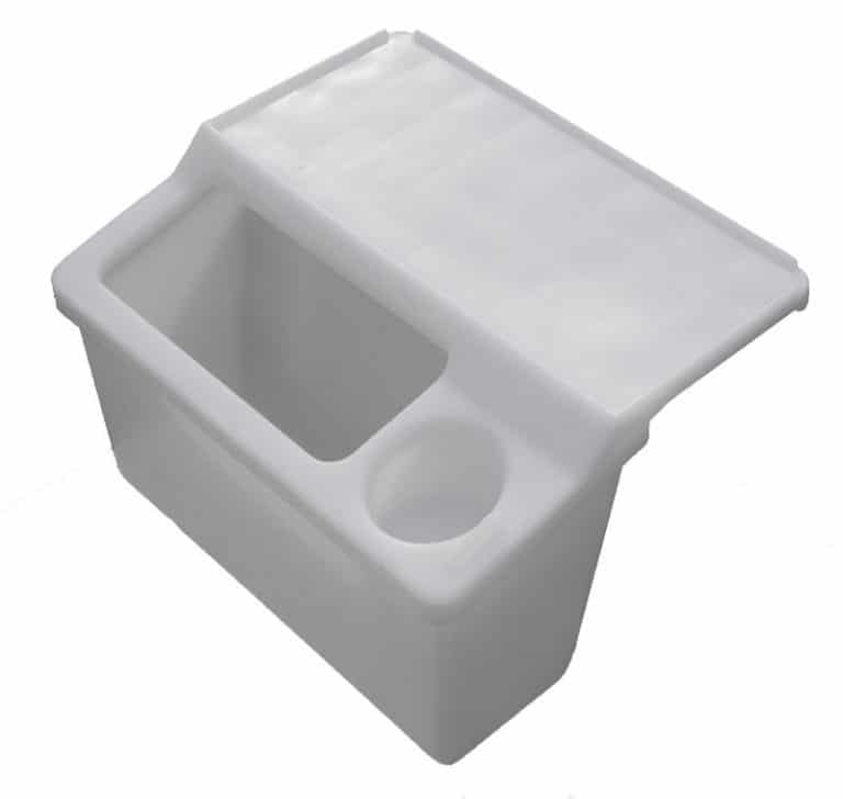 Oceansouth Gunwale Mounted Tackle Storage Bin With Integrated Cutting ...