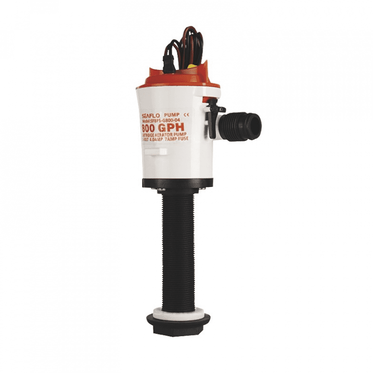 SEAFLO Live Bait Tank Pump Straight - Terrace Boating & Leisure Centre