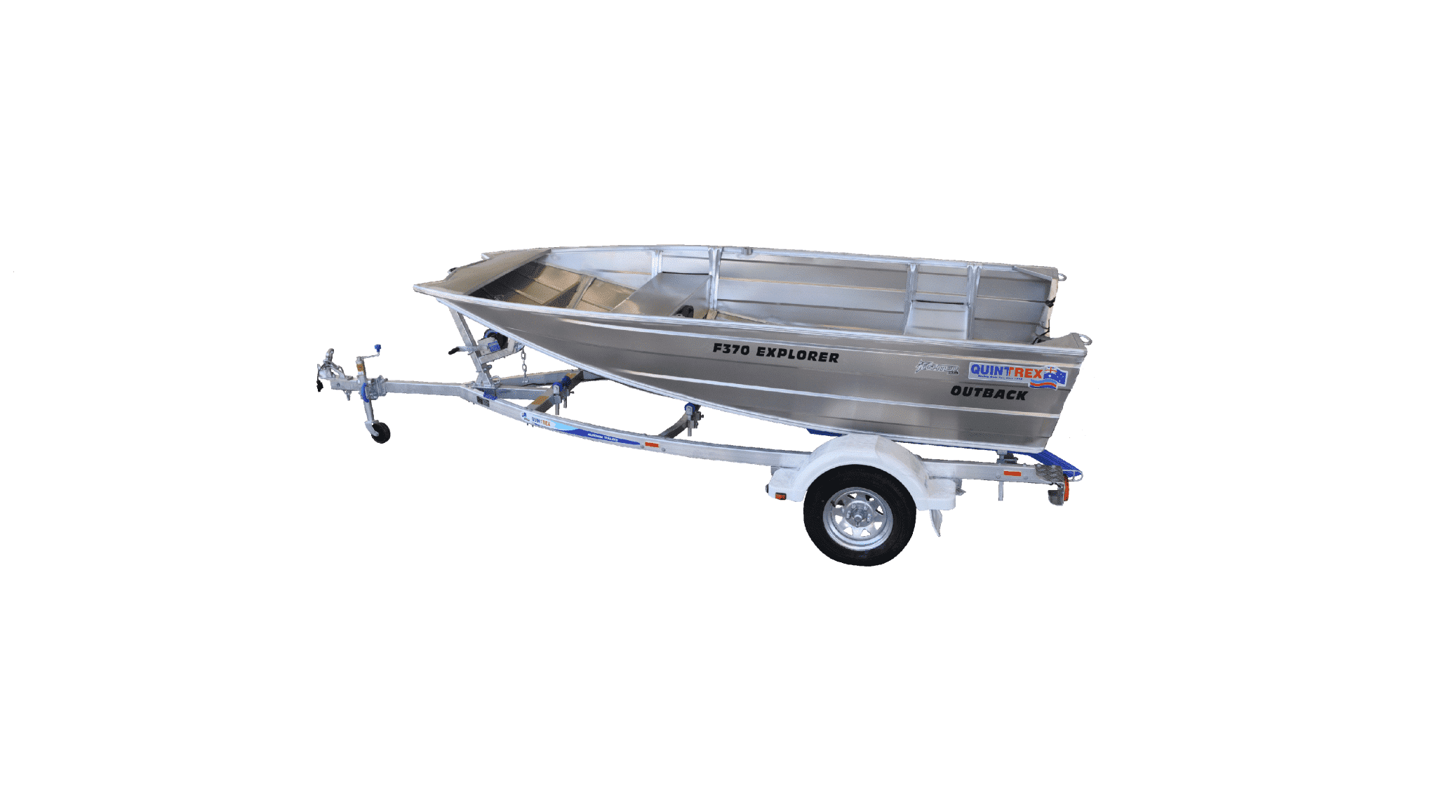 390F Quintrex Outback Explorer Pkg - 2025 - Terrace Boating & Leisure ...