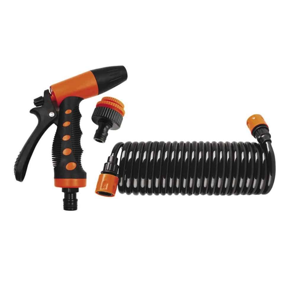 SEAFLO Deck Wash Coiled Hose With Spray Gun - Terrace Boating & Leisure ...