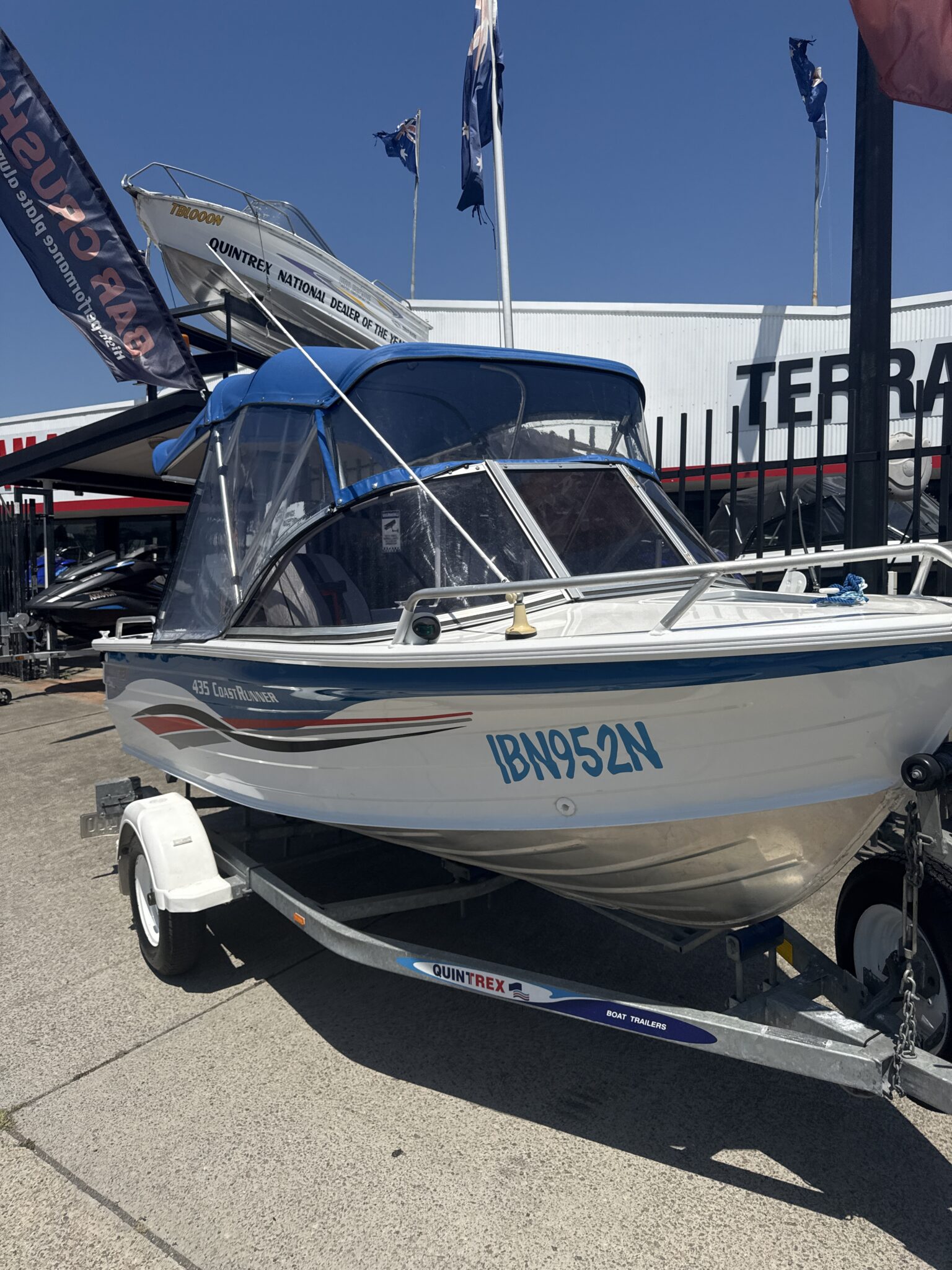 Quintrex 435 Coast Runner - 2005 | Used Boats In Stock - Terrace ...
